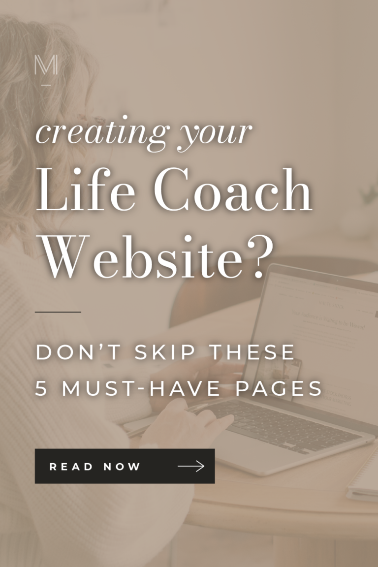 Coaching Website Design: 5 Pages You NEED To Convert Clients