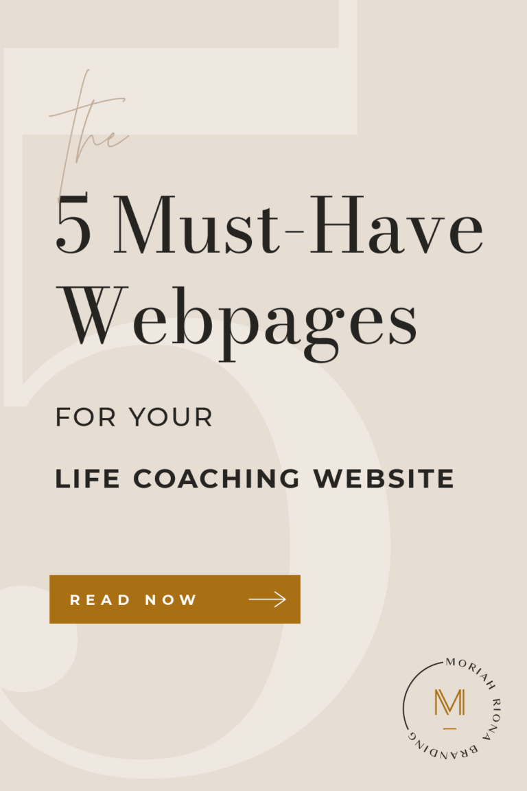 Coaching Website Design: 5 Pages You NEED To Convert Clients