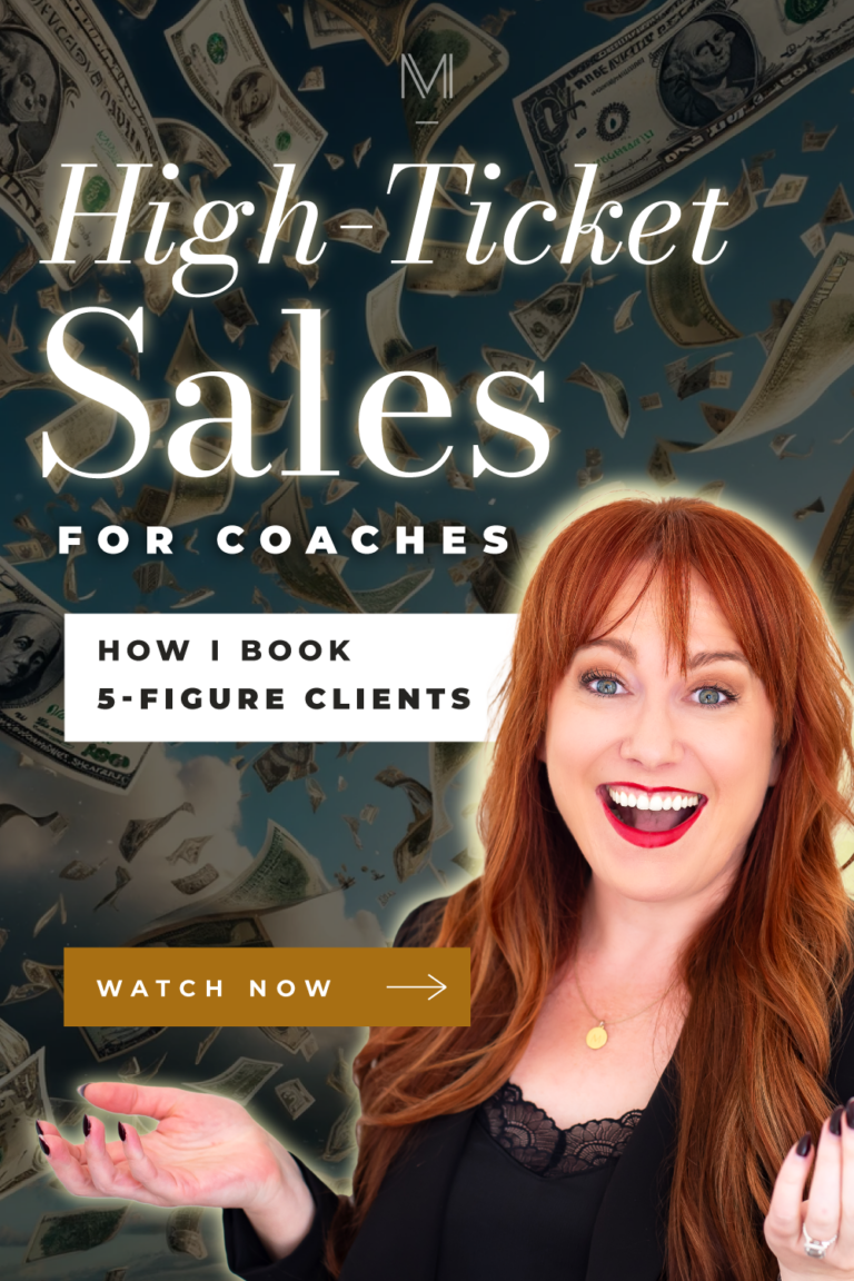 High Ticket Sales for Coaches: Book 5-figure Clients
