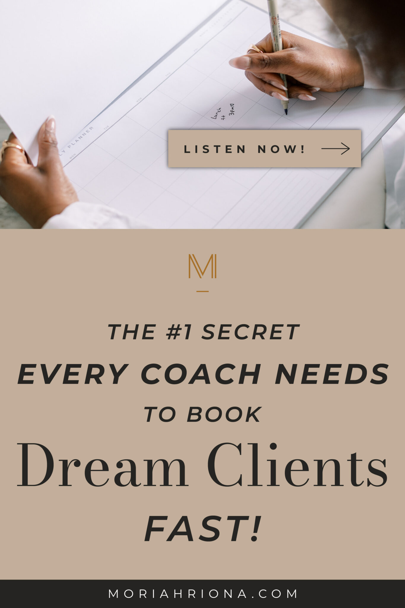 The Secret to Booking Out with Dream Coaching Clients