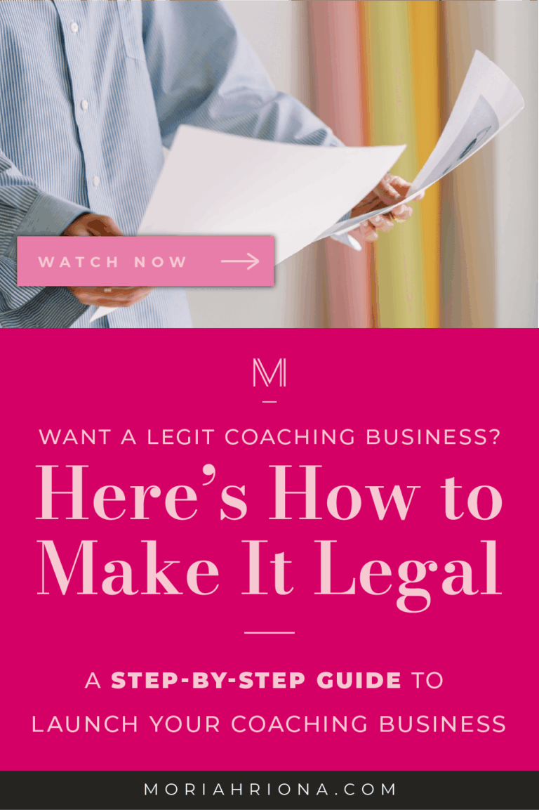 Legal Business Tips for Coaches: Start Your Business Right!